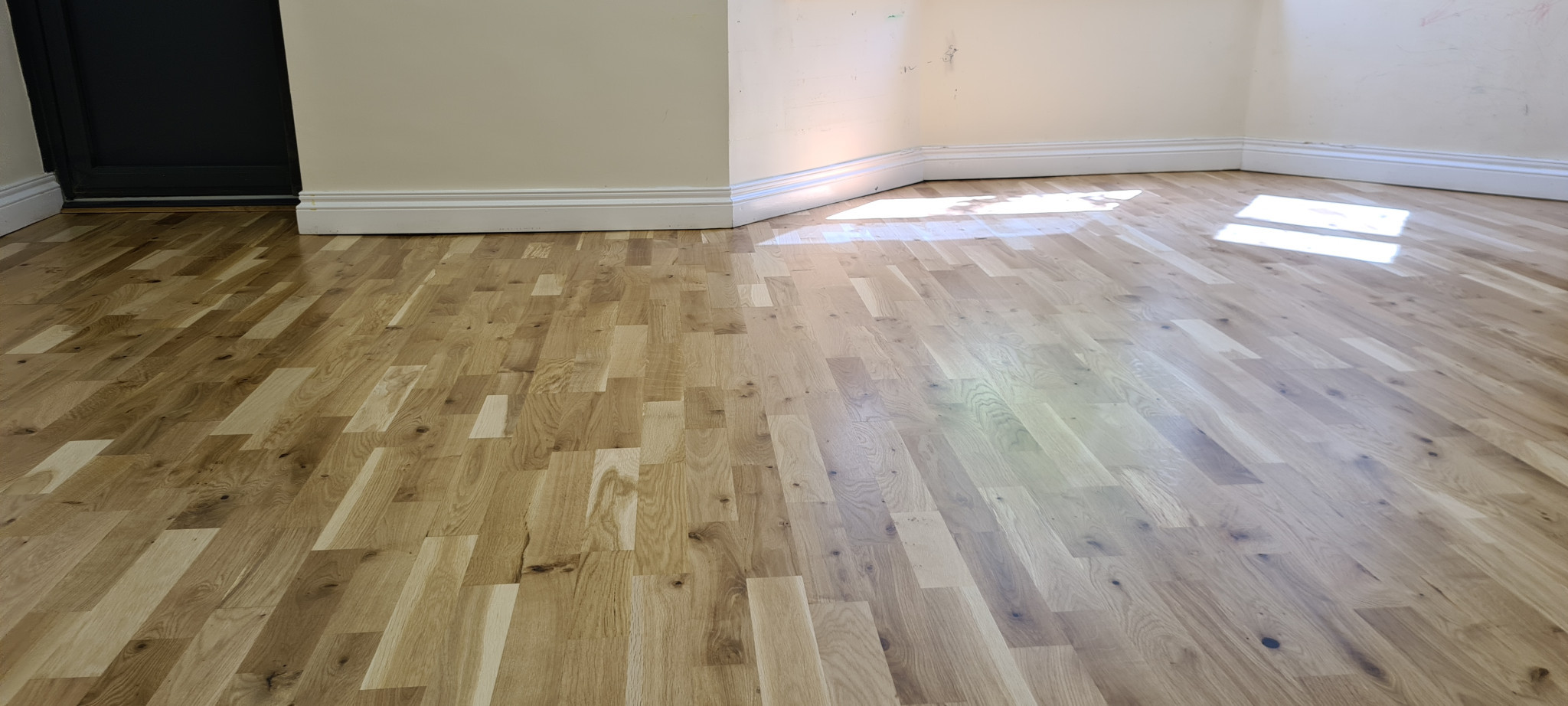 Nursery Engineered Oak Flooring Sanding & Resealing in Kensington