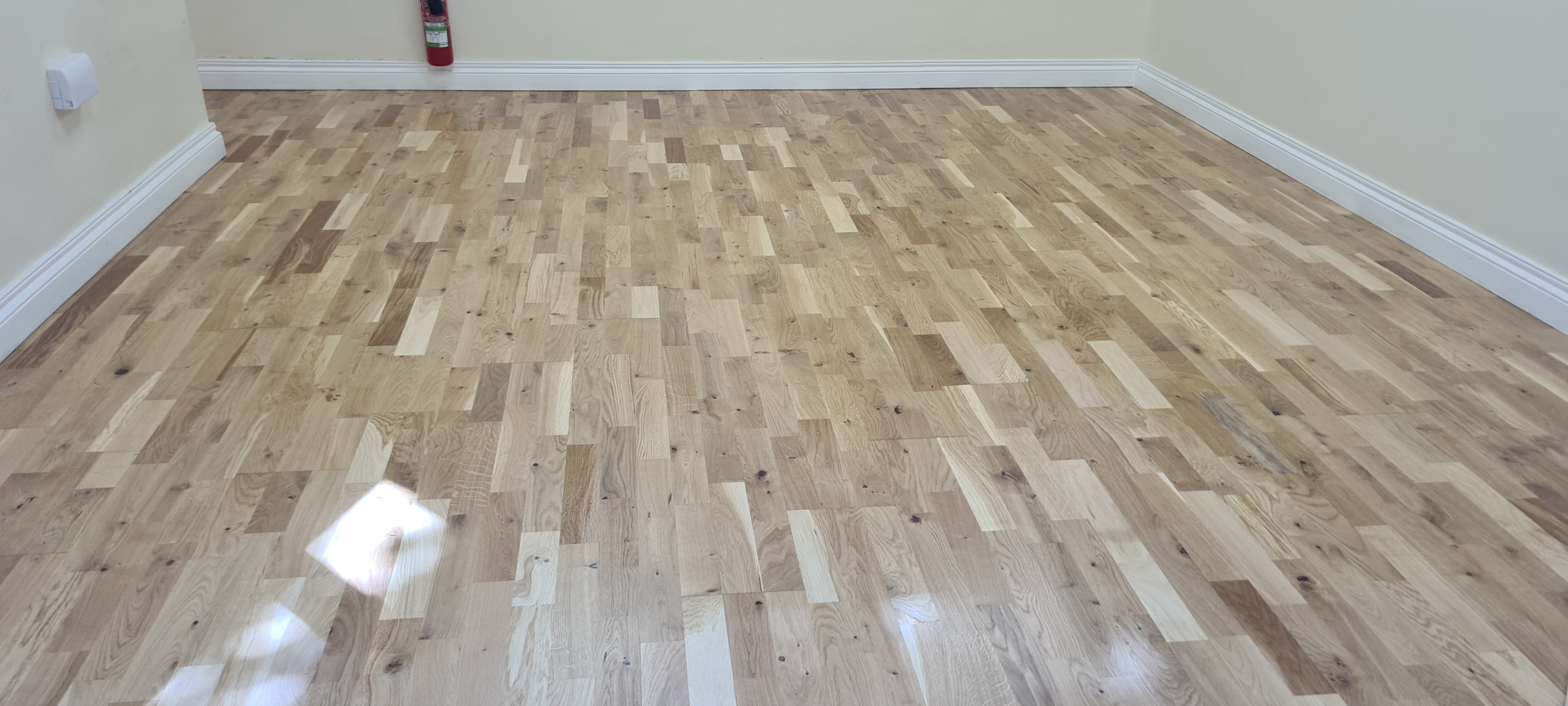Nursery Engineered Oak Flooring Sanding & Resealing in Kensington